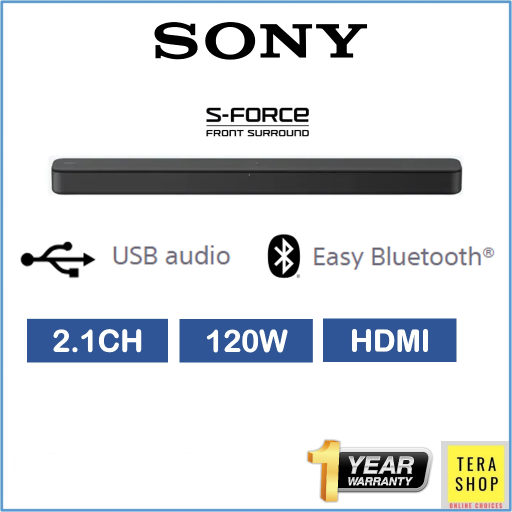 Sony HT-S100F 2CH Soundbar Speaker with Bluetooth and USB | Shopee Malaysia