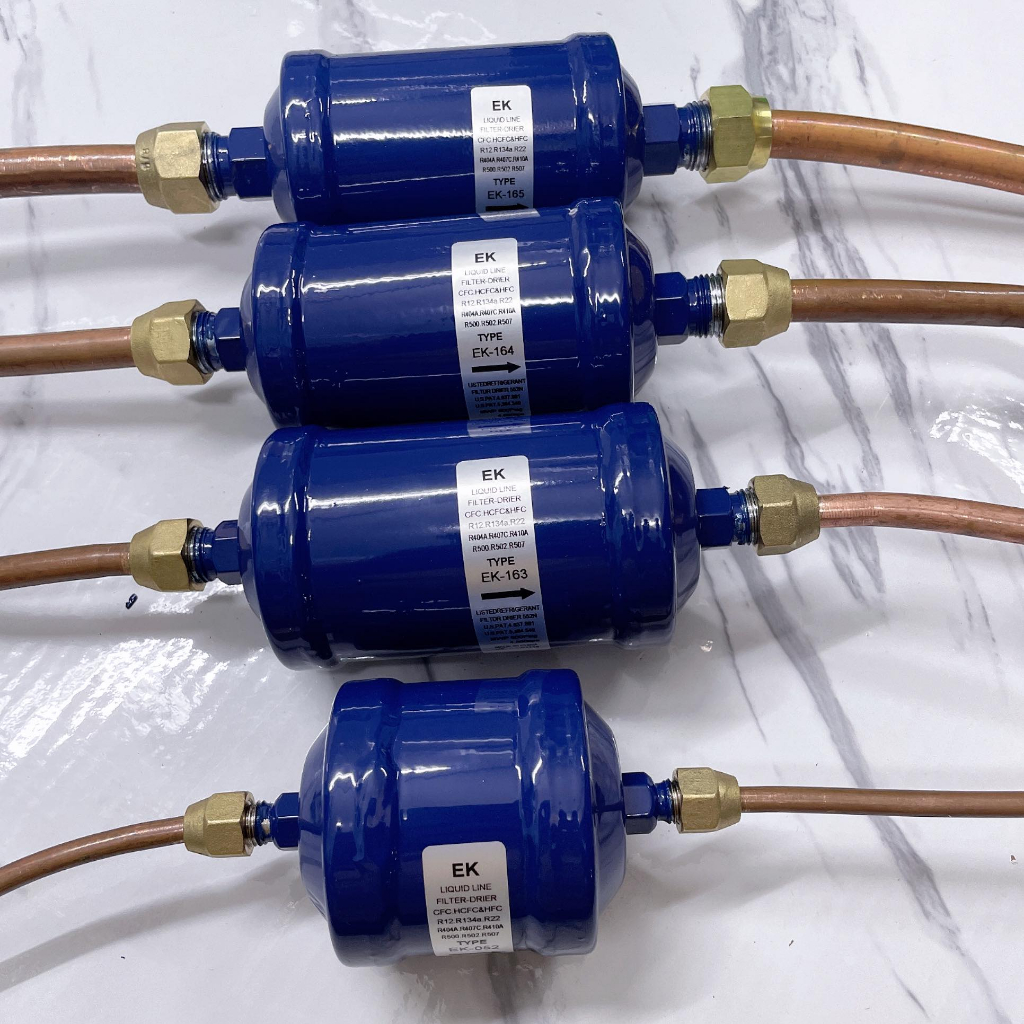 aircond filter drier 1/4‘’ 3/8‘’ 1/2‘’ 5/8‘’ liqiud line CFC HCFC HFC ...