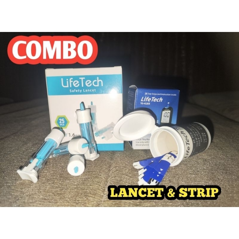 LIFETECH STRIP + LANCET (COMBO) | Shopee Malaysia