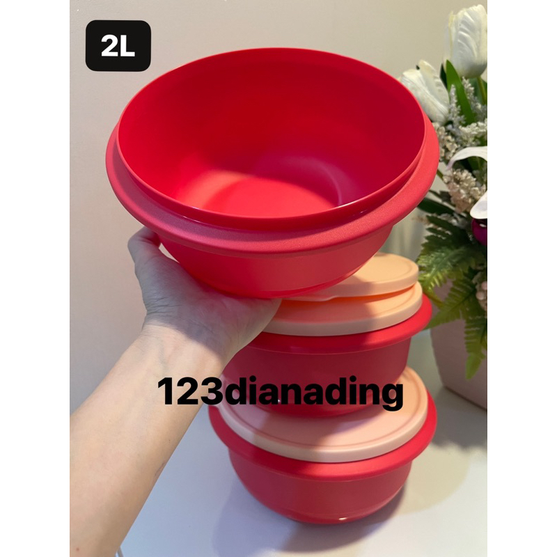 💥Ready stock 💥超便宜💯Tupperware Ultimate Mixing Bowl 2L (1pc) | Shopee Malaysia