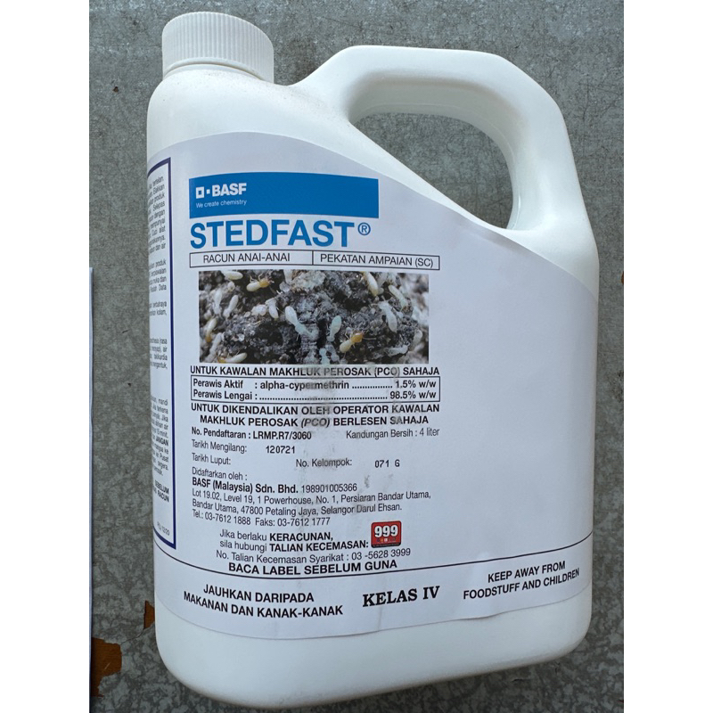 Stedfast 4L BASF Racun Anai Anai Semut Termite | Shopee Malaysia