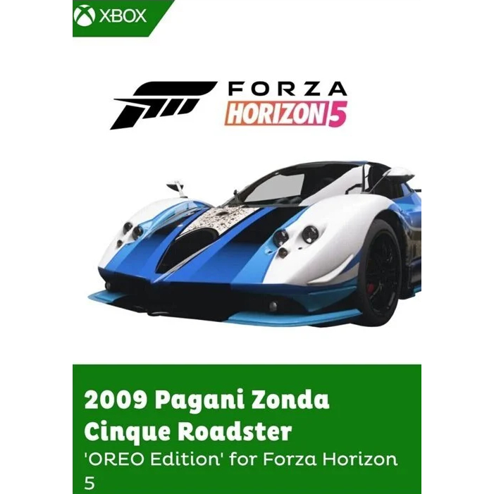 Forza Horizon 5 2009 Pagani Zonda Cinque Roadster Oreo Edition Steam ...