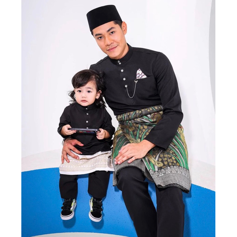 'BLACK EDITION' Baju Melayu ULTIMATE by Elrah (2024) | Shopee Malaysia