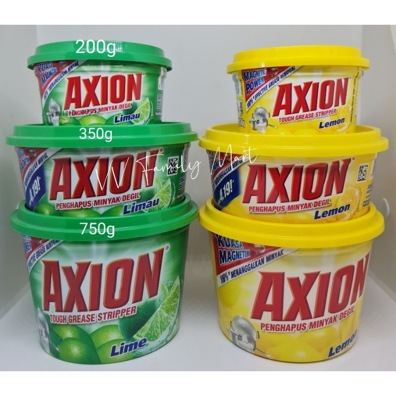*AXION Dishwashing Paste Lime/Lemon*200g/350g/750g | Shopee Malaysia