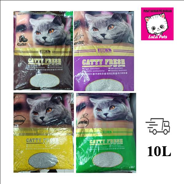 DOCA CATTY FRESH CAT LITTER 10L | Shopee Malaysia