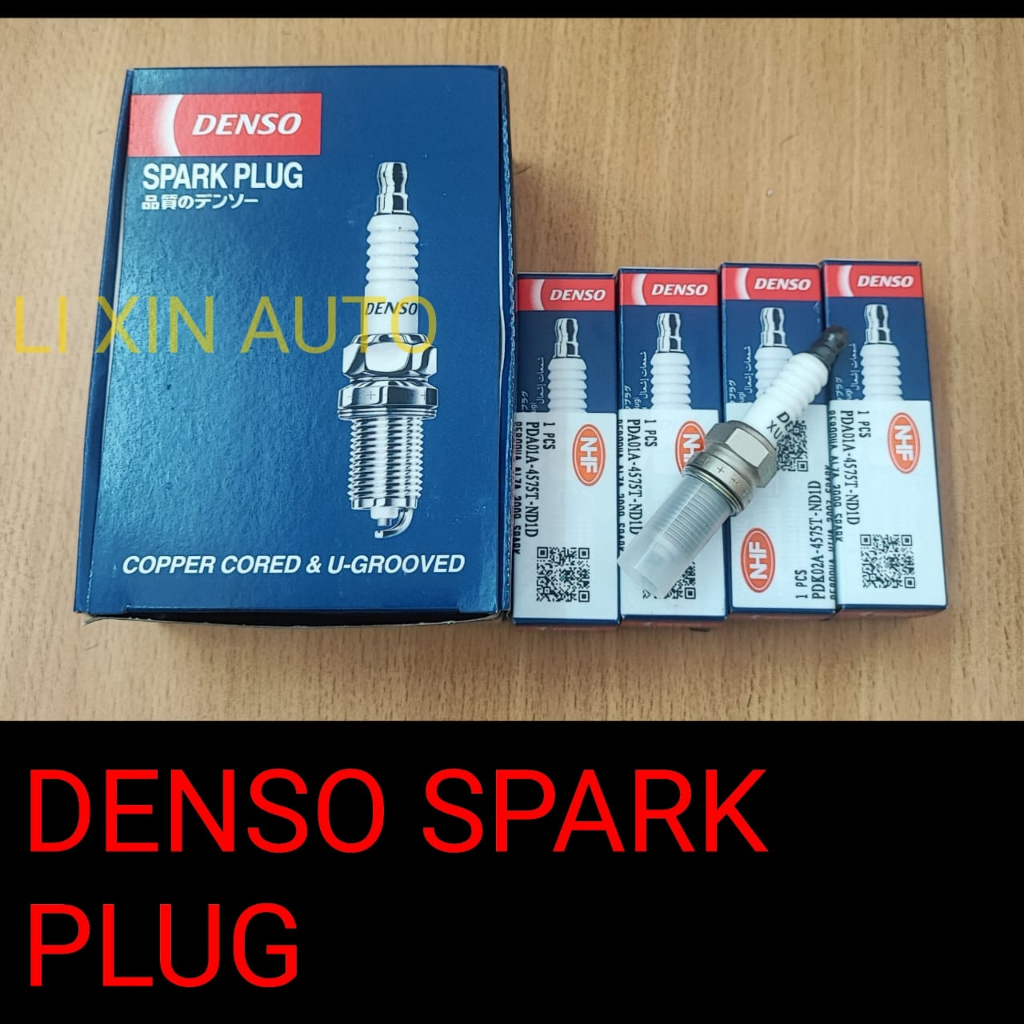 4 PCS DENSO SPARK PLUG PERODUA ALZA,MYVI LGI BEST,ICON,AVANAZA,RUSH ...