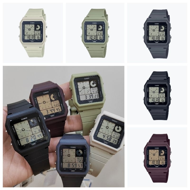 LF-20 CASIO DIGITAL & ANALOG UNISEX WATCH LF-20W LF-20W-1 LF-20W-3 LF ...