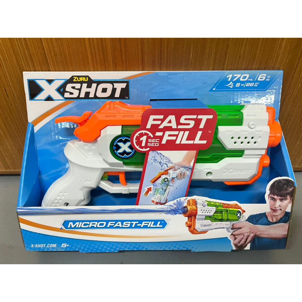 {ORIGINAL}XSHOT-MIRCO FAST-FILL WATER BLASTER (56220) | Shopee Malaysia