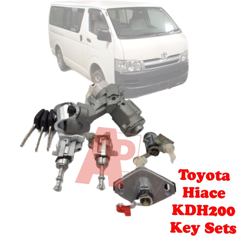 Toyota Hiace KDH200 Key Sets New | Shopee Malaysia