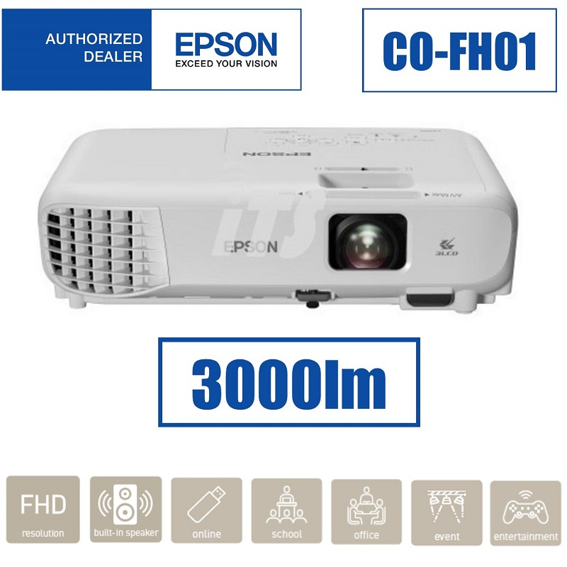 Epson CO-FH01 Full HD Smart Projector with Speaker (3,000 lm) | Shopee ...