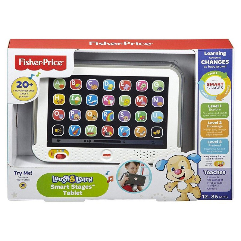 Original Fisher-Price Tablet Laugh & Learn Smart Stages FP FisherPrice ...