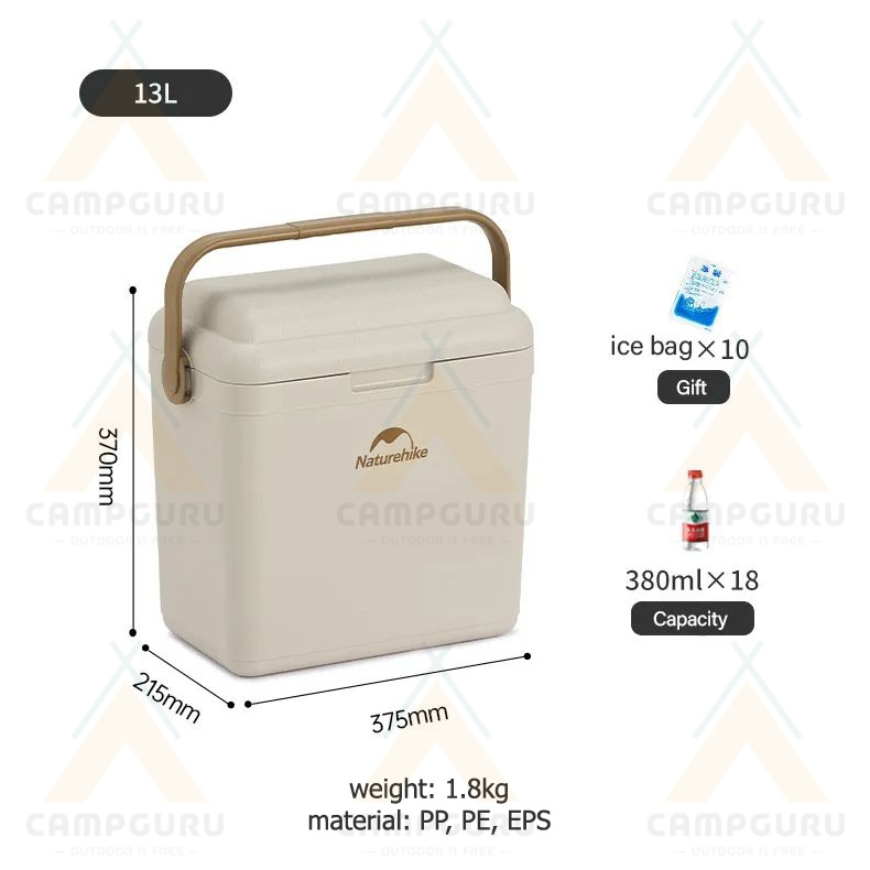 Naturehike Antibacterial Cooler Box Outdoor Insulation Incubator 9L 13L 24L 33L portable ice ...