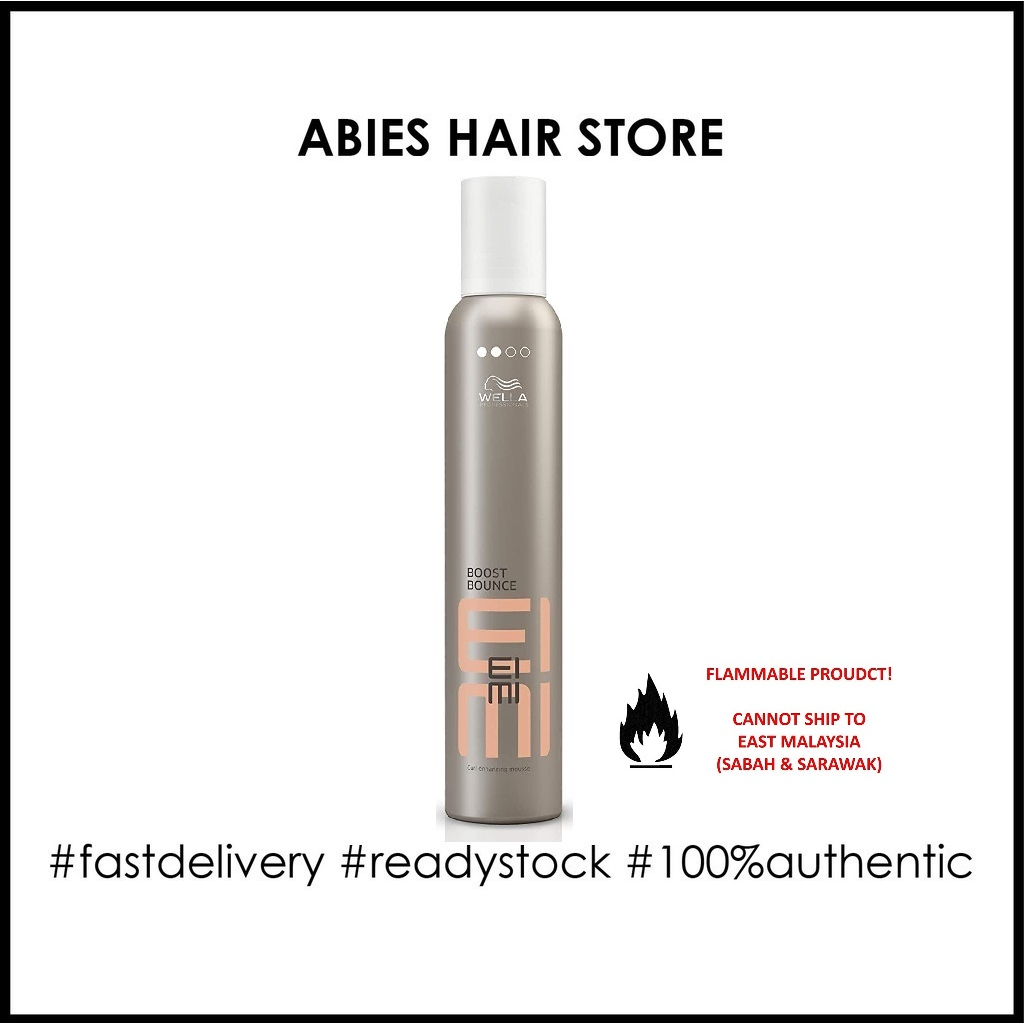 (West Malaysia Only) Wella EIMI Boost Bounce Curl Enhancing Mousse ...