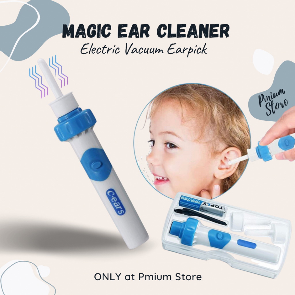 Vacuum Suction Earwax Painless Safety Cordless Electric EAR PICK Wax ...