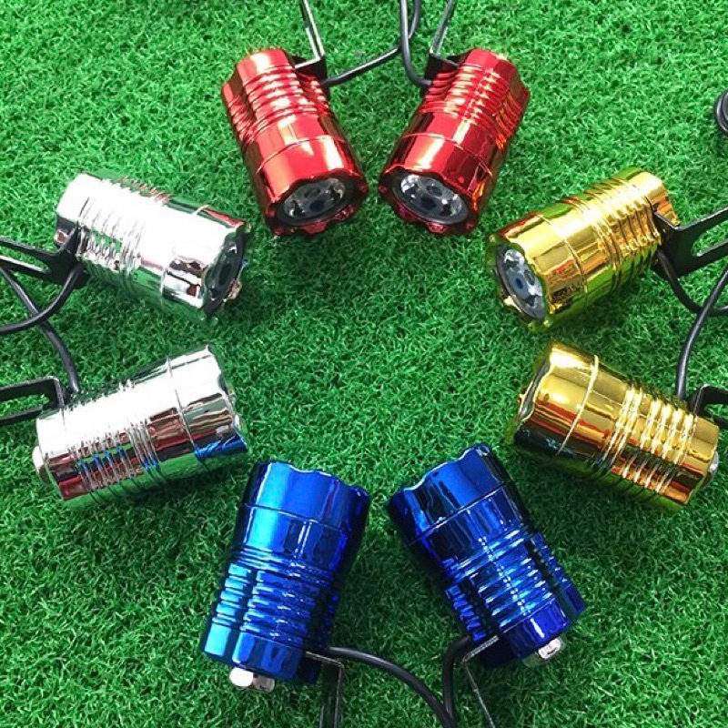 Motorcycle LED Mini Spotlight Universal | Shopee Malaysia