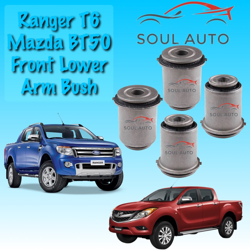 Heavy Duty Ford Ranger T6 T7 Mazda BT50 Front Lower Arm Bush | Shopee ...