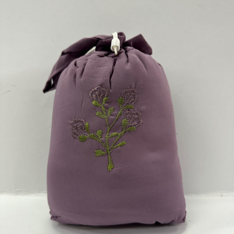 Telekung Travel Mini Pouch Telekung Dewasa Sulam Bunga [Free Beg ...