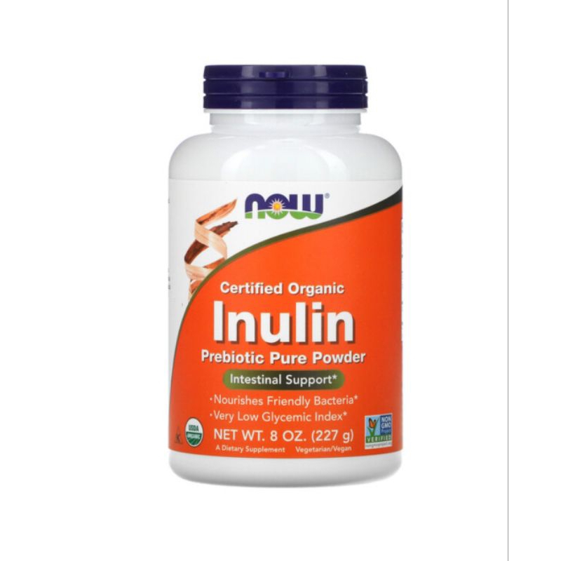 Certified Organic Inulin, Prebiotic Pure Powder, 8 oz (227 g) | Shopee ...