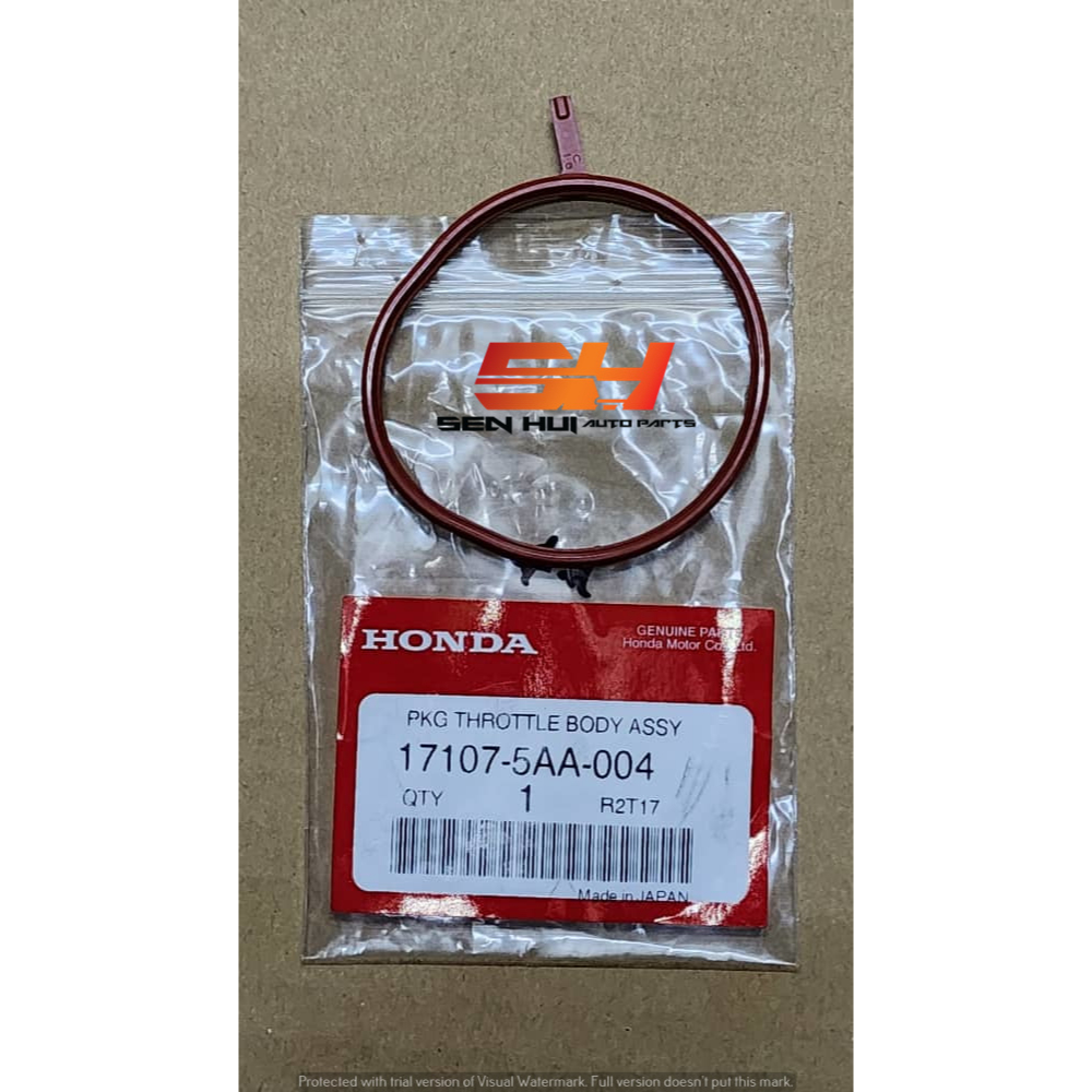 Honda CIVIC / CRV GASKET throttle body 17107-5AA-004 Genuine Parts ...
