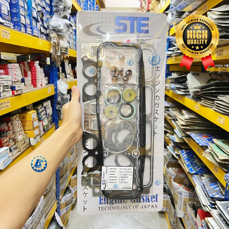 (High Quality) STE Toyota Unser KF80 1.8 7K Top Set Gasket Overhaul (Carbon) | Shopee Malaysia