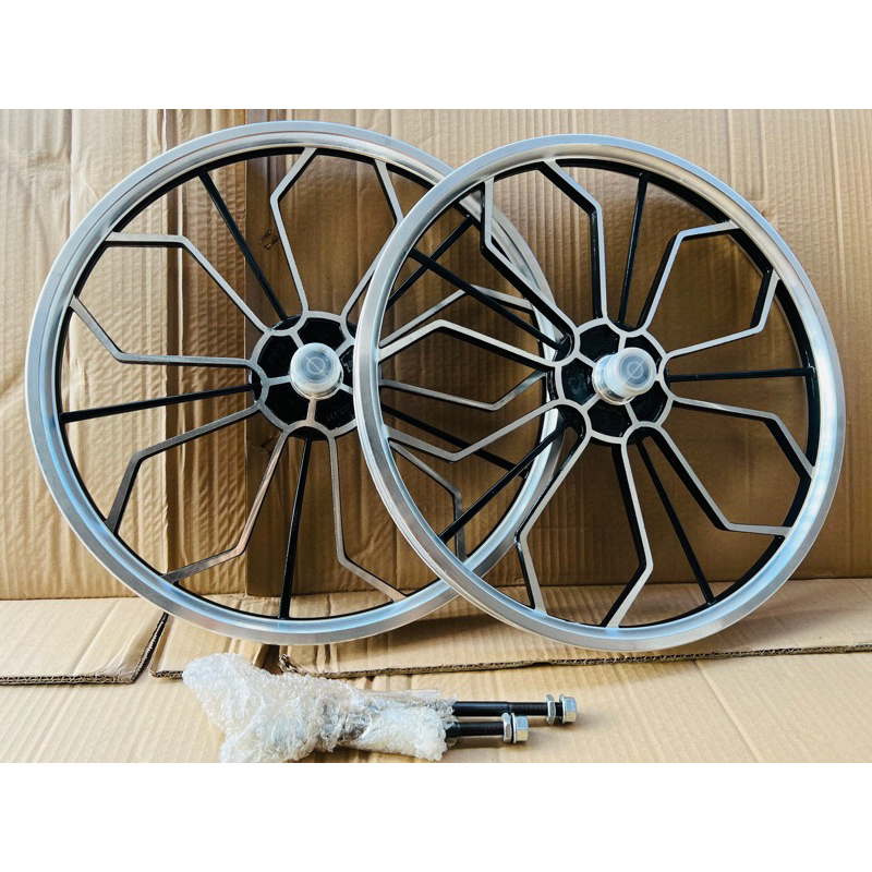 20" ALLOY SPORT RIM BASIKAL BMX/ BASIKAL SINGLE SPEED (1 PAIR) | Shopee ...