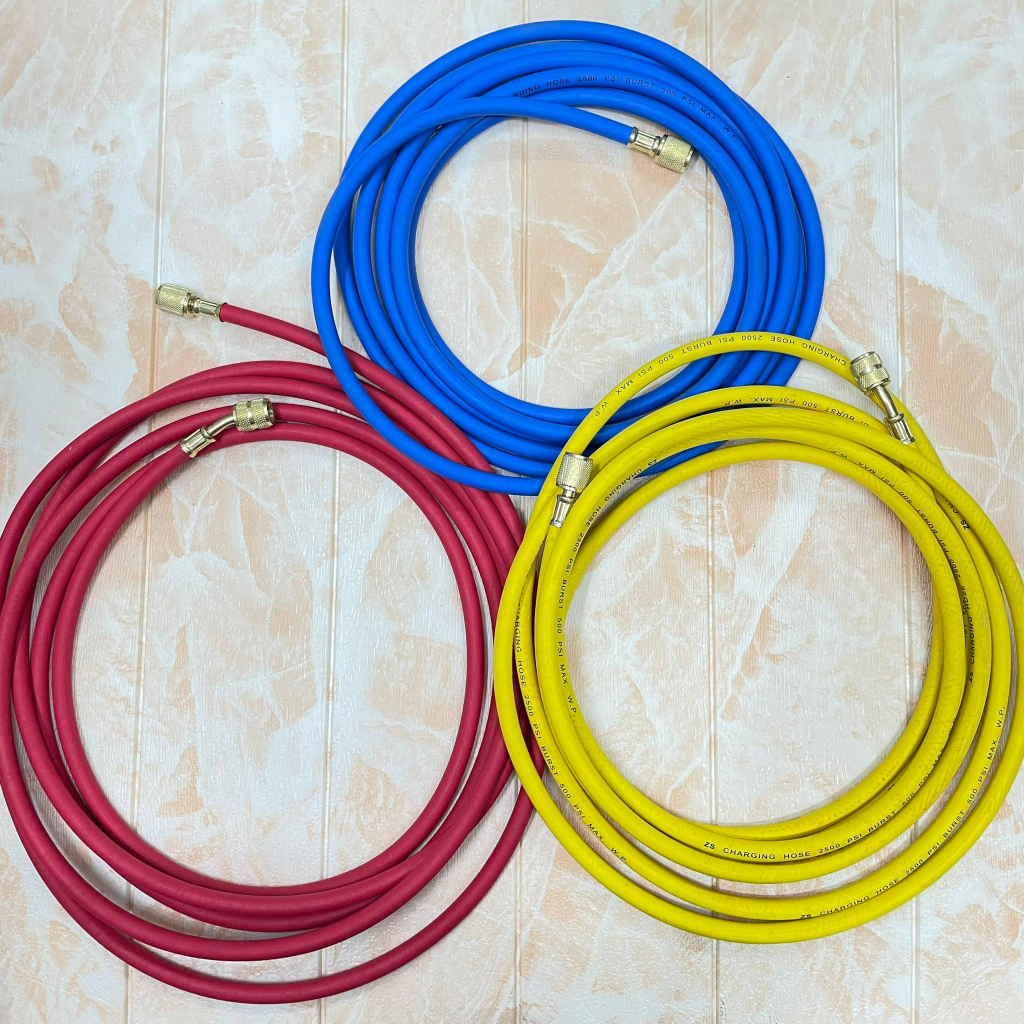 5m 3m aircond gas pipe manifold gauge pipe kompressor motor masuk gas ...