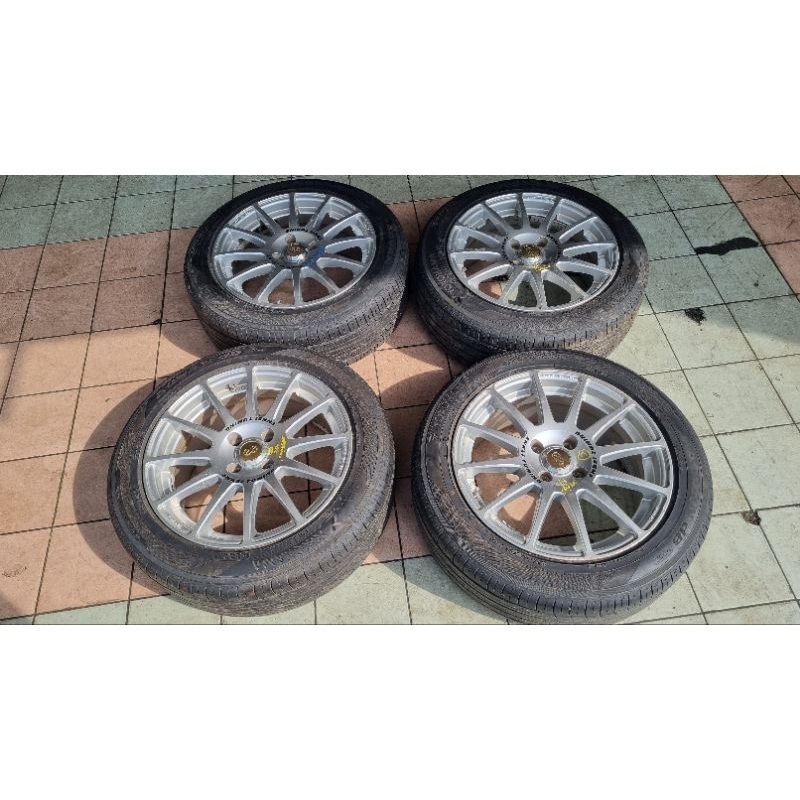 enkei tuning sport rim 16 inch pcd 100 Honda jazz city vios myvi alza ...