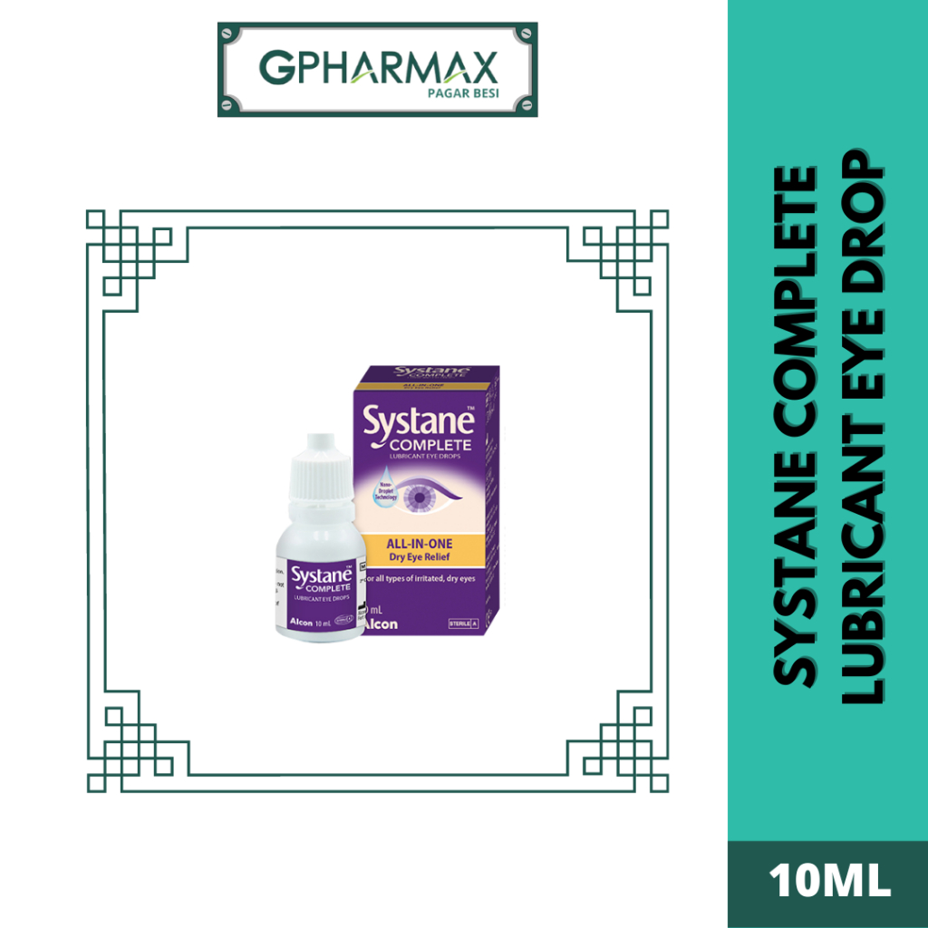 Systane Complete Lubricant Eye Drop 10ml | Shopee Malaysia