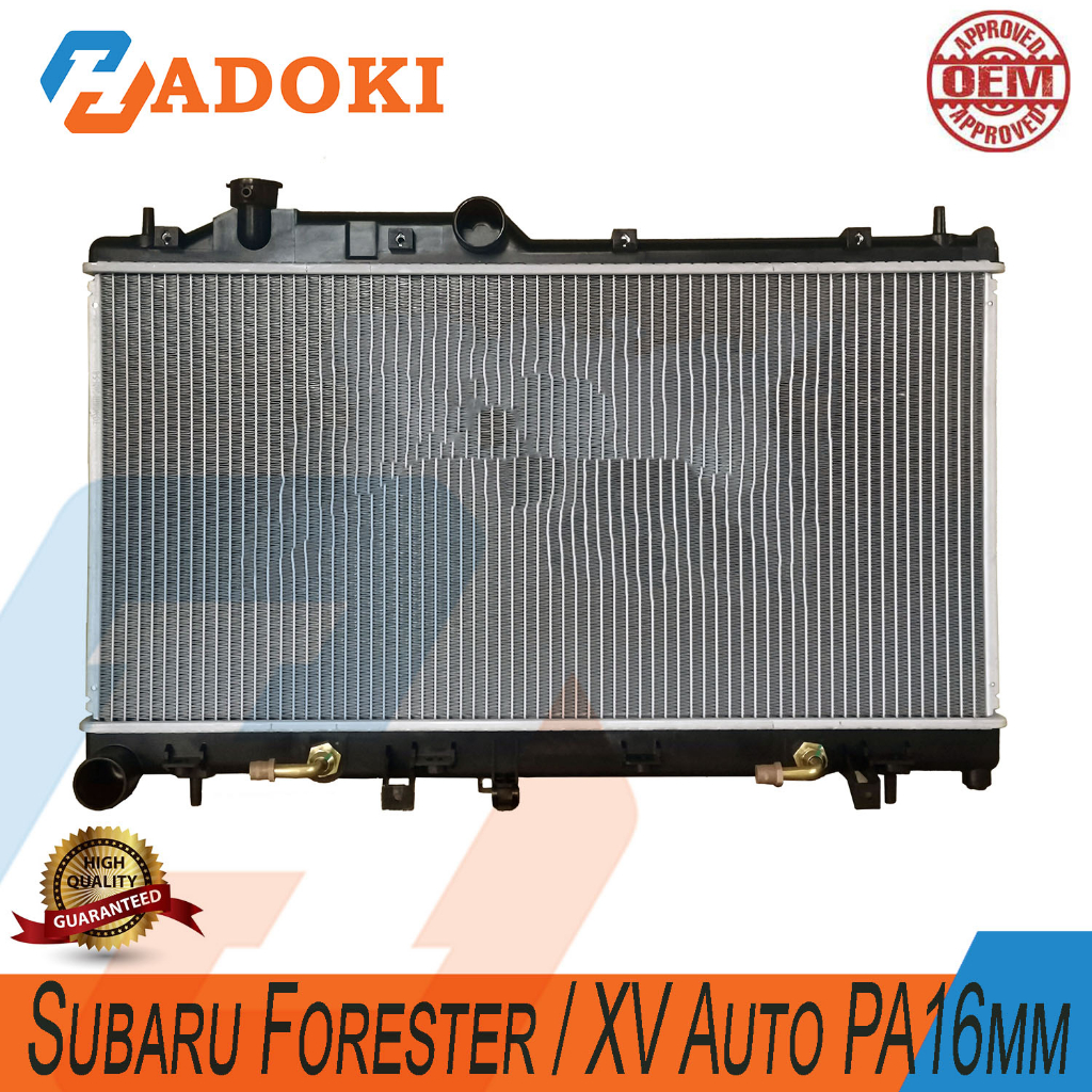 OEM HIGH QUALITY SUBARU FORESTER / XV AUTO PA16MM RADIATOR ASSY ...