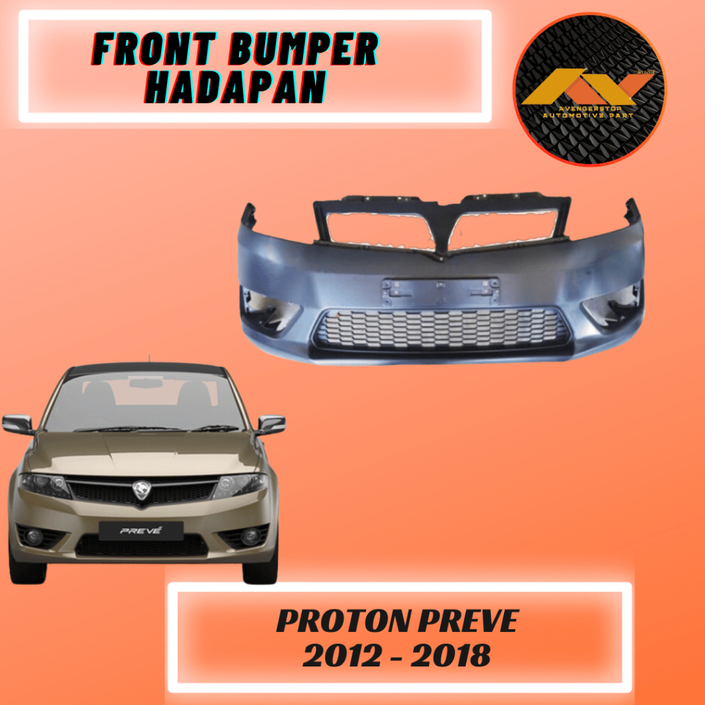 Proton Preve 2012 - 2018 Front Bumper Hadapan 100% New High Quality ...