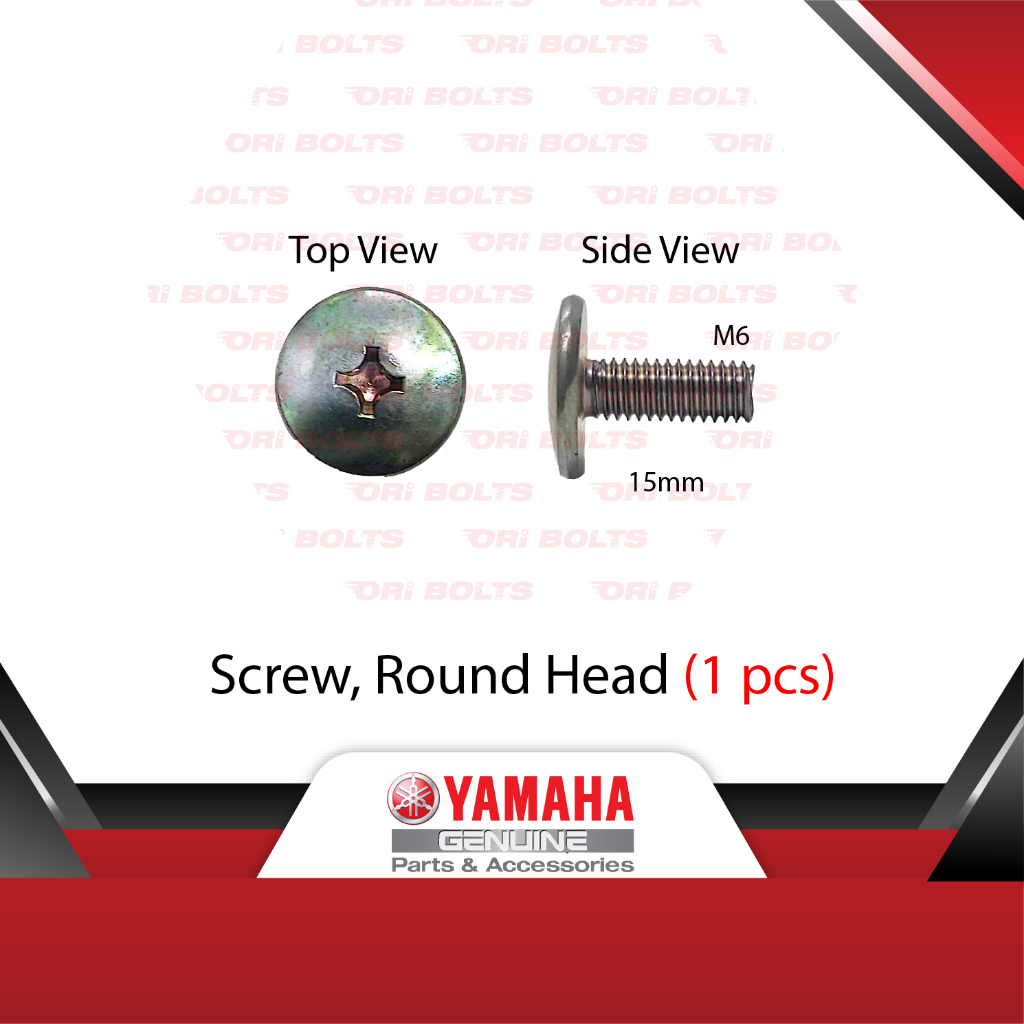 Yamaha Original RXZ (3018) Screw Sampan 135LC (1916 3339) Screw Bunga ...