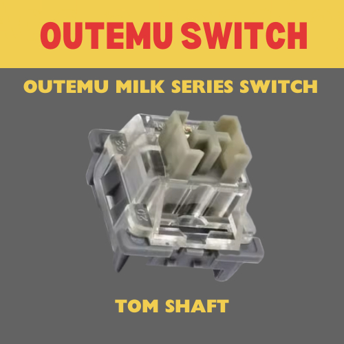 [LOCAL STOCK] OUTEMU Milk series switches: Milk Green/Milk Peach/Milk ...