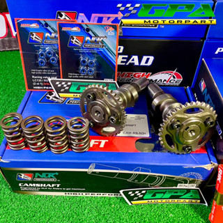 NLK PERFORMANCE TOP COMBO SET SPEC 65 RS150 RSX150 SUPERHEAD V5 CAMSHAFT N3+ BLOCK V2 65MM SUPER ...