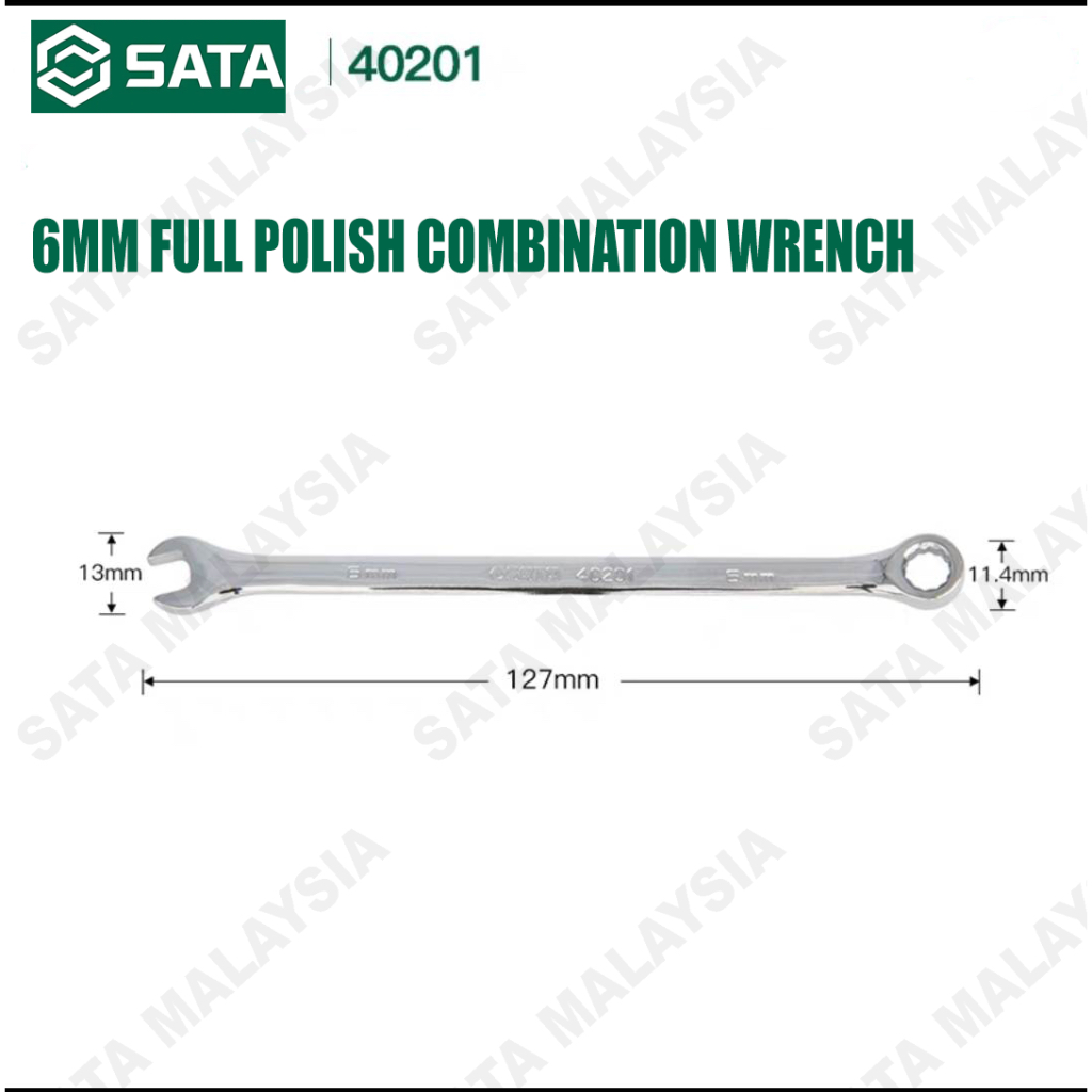 SATA Combination Wrench/Combination Spanner/Spanar Size 6MM to 32MM ...