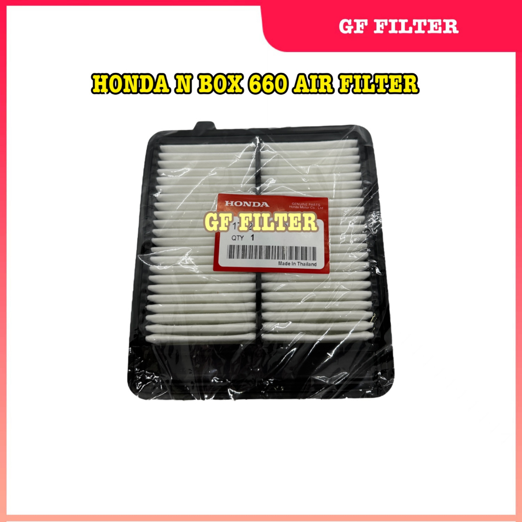 HONDA N BOX AIR FILTER TURBO OR NO TURBO JF3 JF4 660 N ONE, N-VAN, N-WGN N-BOX S07B 2017 2020 ...