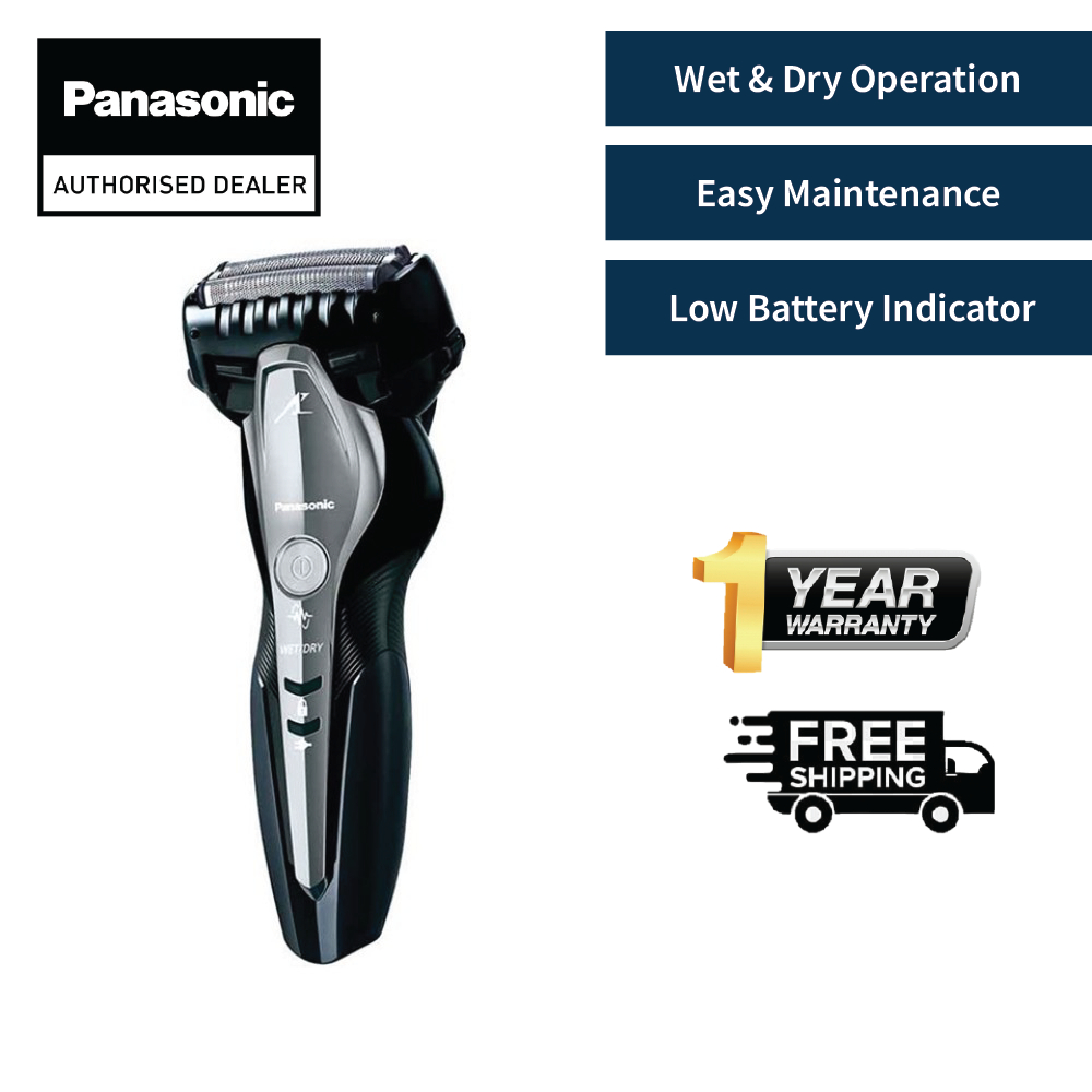 Panasonic Shaver 3 Blades Electric Trimmer Wet Dry Shaving Sensor [1 ...