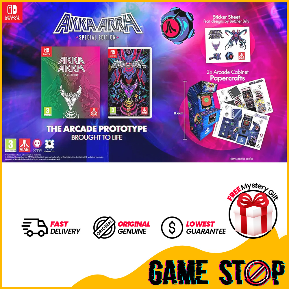 [CHEAPEST] NSW Switch Akka Arrh Special Edition English Version ...