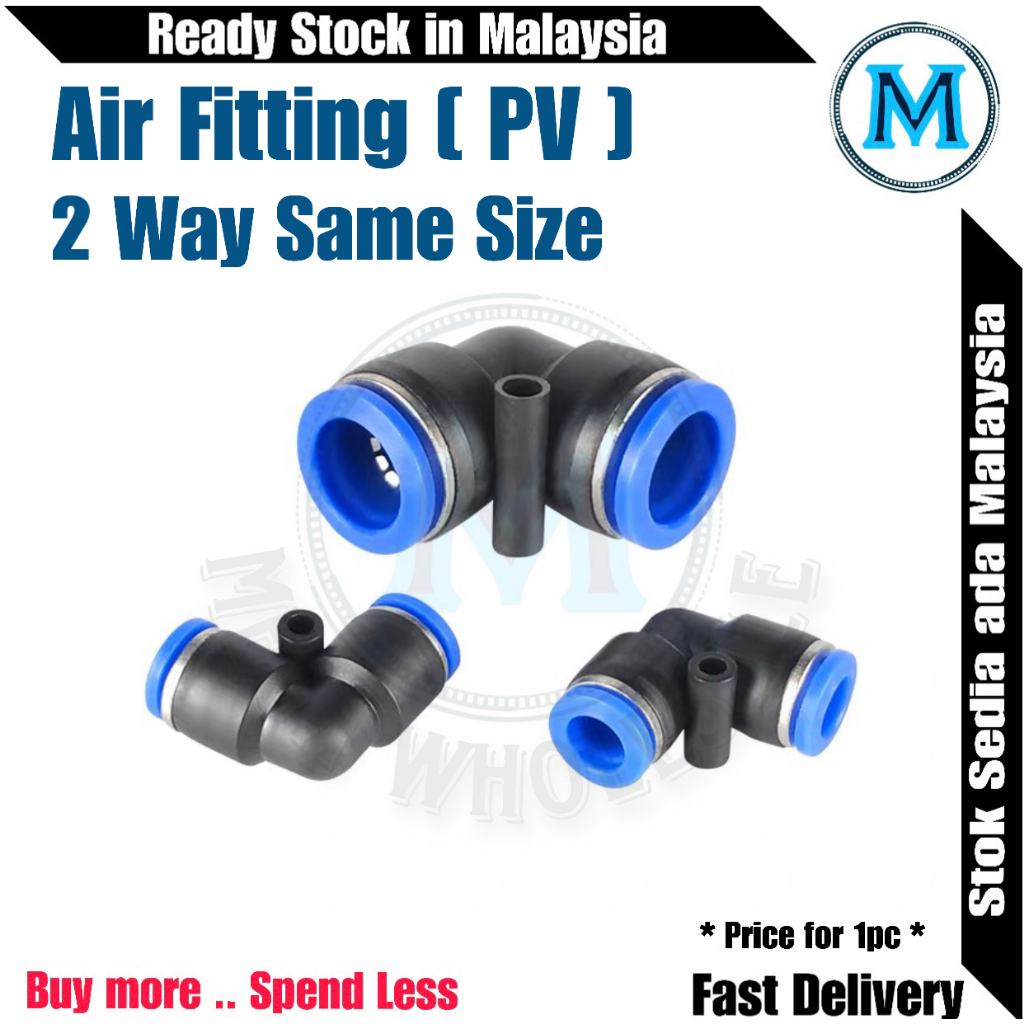 Pneumatic Air Fitting Tube 4~16mm One Touch Fitting, Air Fitting, Push ...