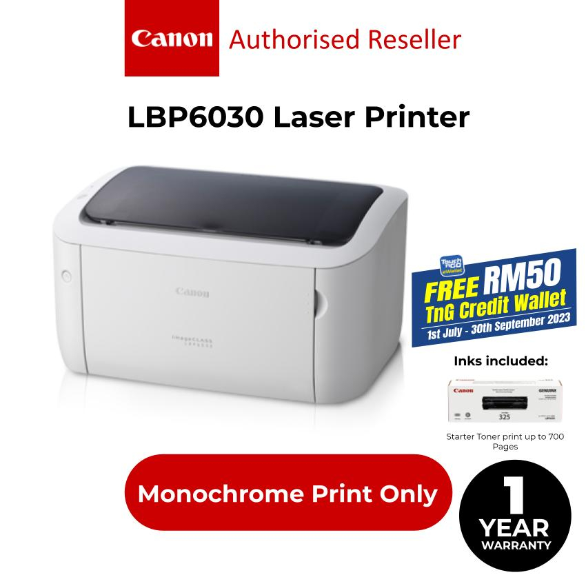 CANON imageCLASS LBP6030 Monochrome Compact High-speed Laser Printer Print Only | Shopee Malaysia