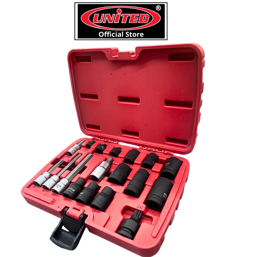 【UNITED】BRAKE CALIPER SOCKET SET (18 PCS) | Shopee Malaysia