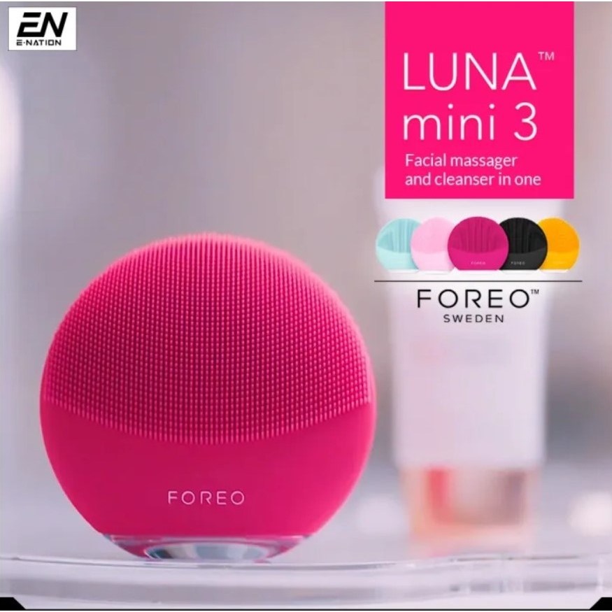 NEW FOREO LUNA MINI 3 ELECTRIC FACIAL CLEANSER | DEVICE | ALL SKIN ...