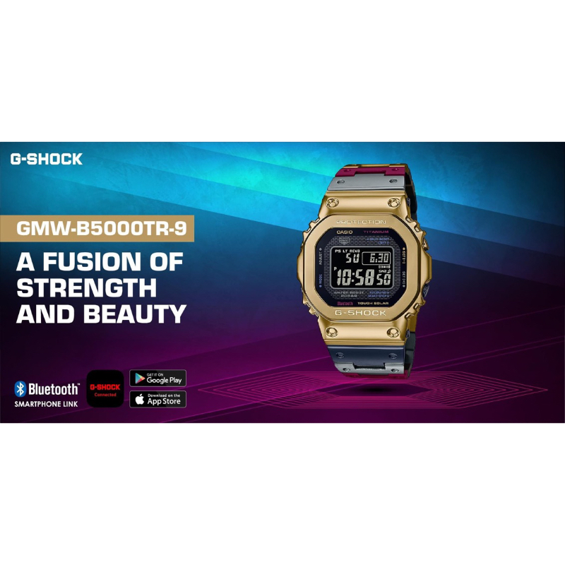 [Original Marco] GSHOCK GMW-B5000TR-9D Titanium Material with Tough ...