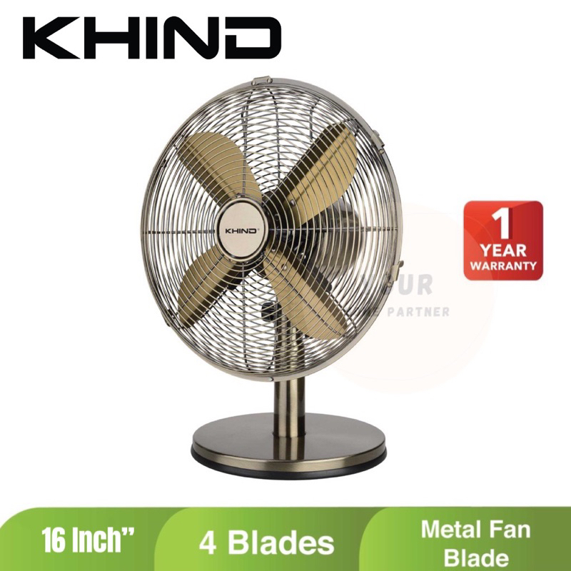 Khind Antique Table Fan 16 Inch TF161A / TF121A 12 inch | Shopee Malaysia