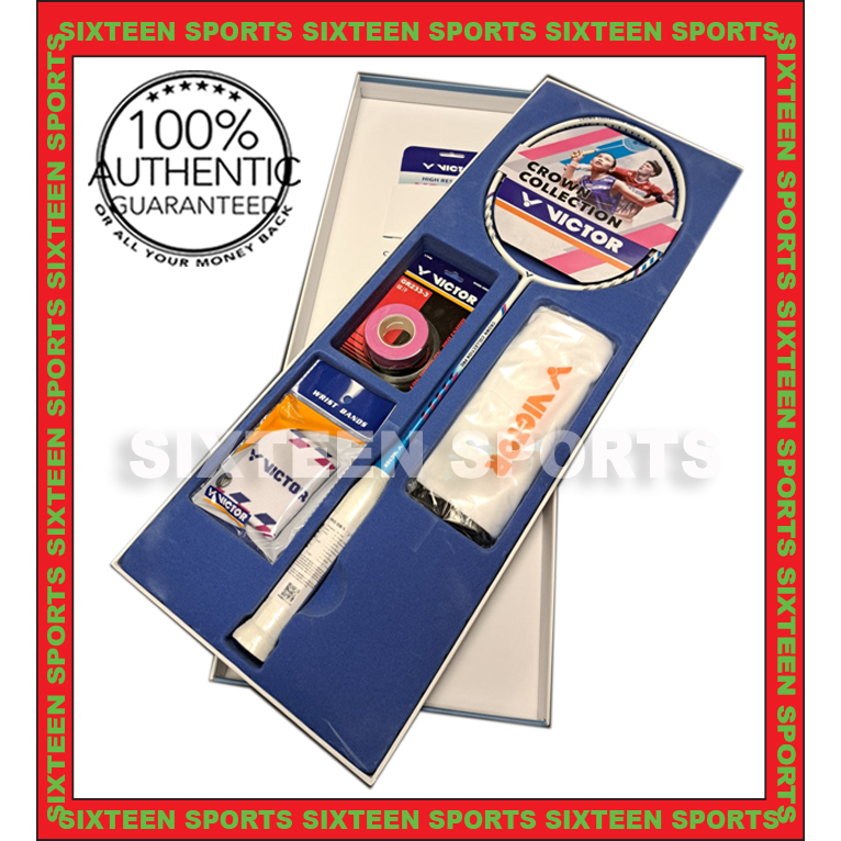 Victor Crown Collection Pro Badminton Racket CCPRO-GB (Boxset) | Shopee ...