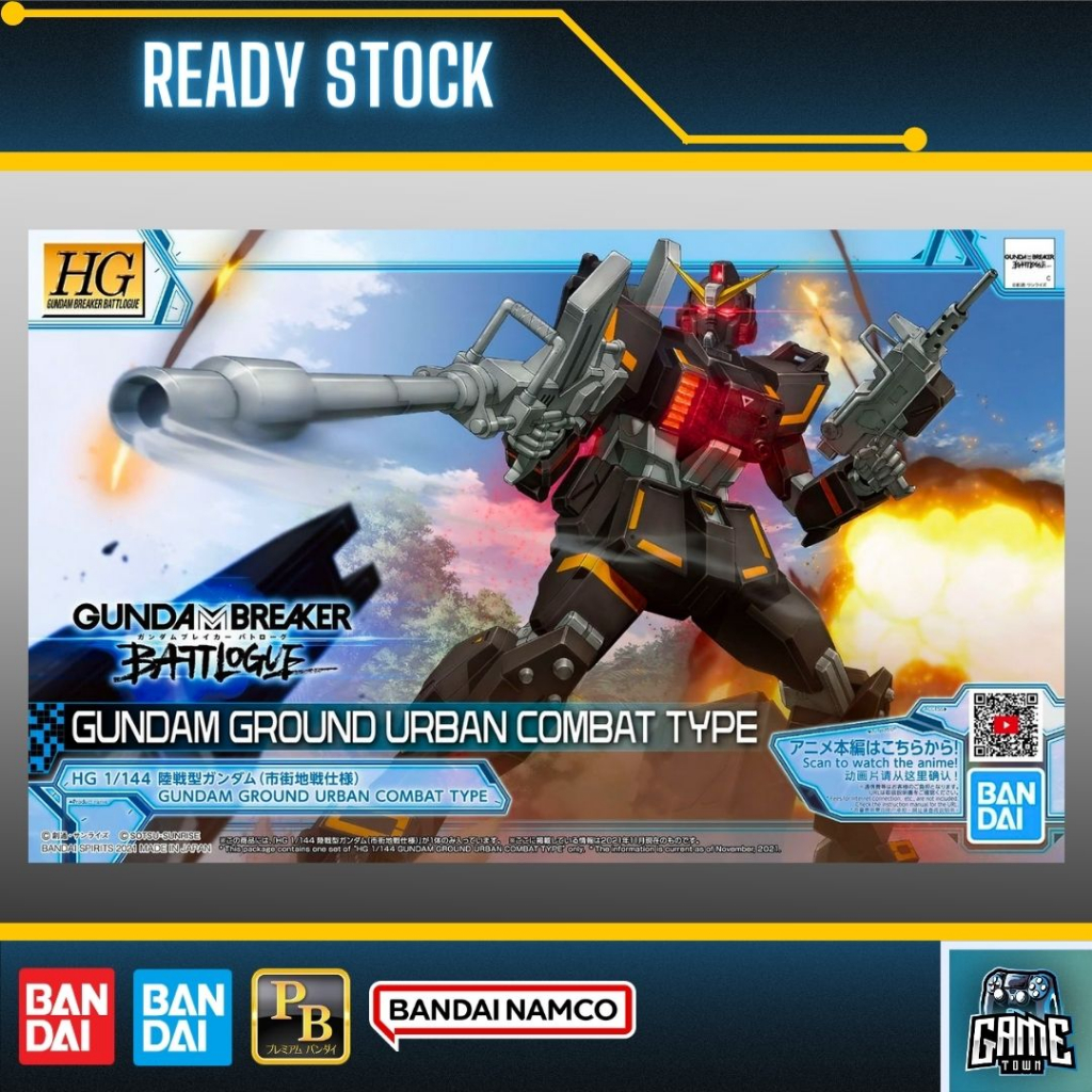 Premium Bandai HG GBB 1/144 007 RX-79[G]GUCT Gundam Ground Urban Combat ...