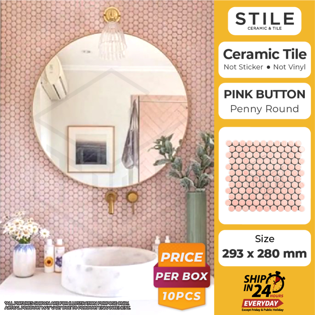 [REAL TILE]10PCS MOSAIC TILES /MOZEK/CERAMIC TILES/MOZEK BILIK/MOZEK ...