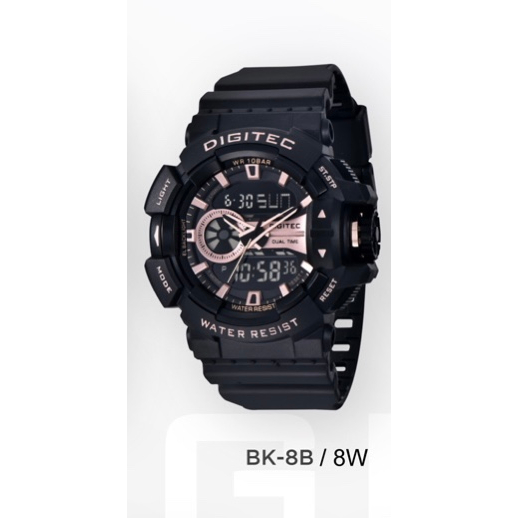 DIGITEC Analog & Digital Sports Water Resistant Men Watch Dual Time ...