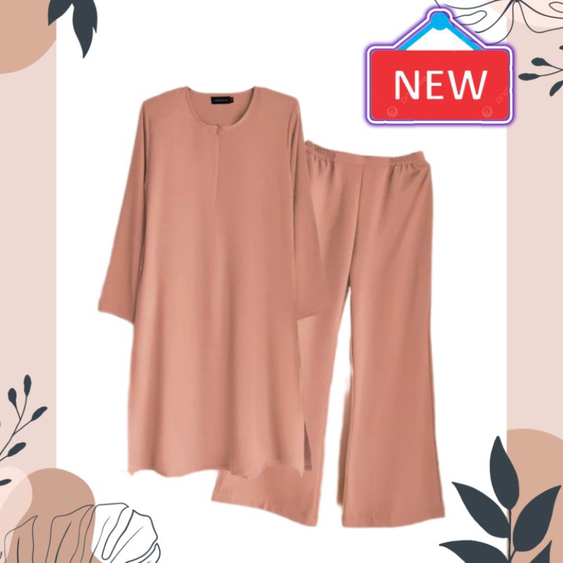 NEW EDITION - Wafa Suit Lova Style Murah (S-2XL) Warda Set, Basic ...