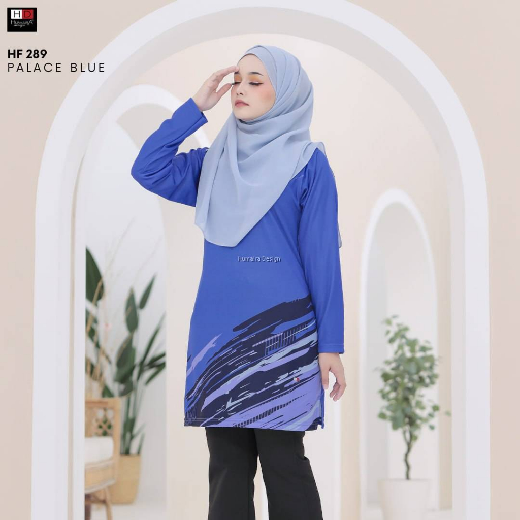Readystock | HD NAMI Jersi Muslimah Humaira Design | Poket Sisi Kanan ...