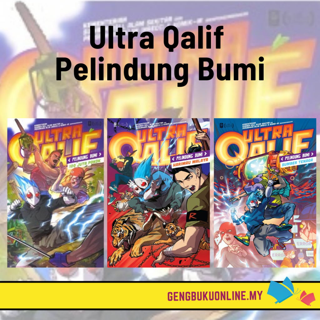 Komik-M : Ultra Qalif Pelindung Bumi - Froggypapa, Danial Haikal ...